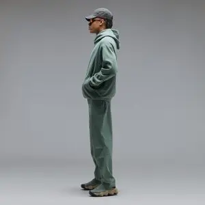 Oakley Hooded French Terry Cotton Sweatshirt - Green