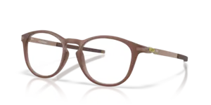 Oakley Round Eyeglasses - Transparent Mahogany