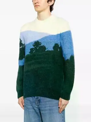 Lacoste Graphic Crew-neck Pullover
