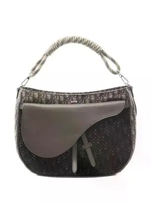 Dior 2000s Saddle Bag With Rope Handle