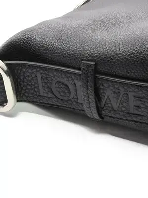 Loewe Loop Hobo Shoulder Bag - Black