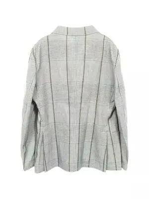 Hermès 2010s Tailored Houndstooth Jacket