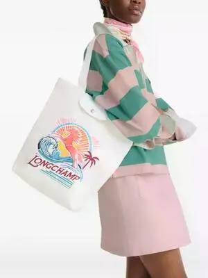Longchamp Le Pliage Graphic-print Tote Bag