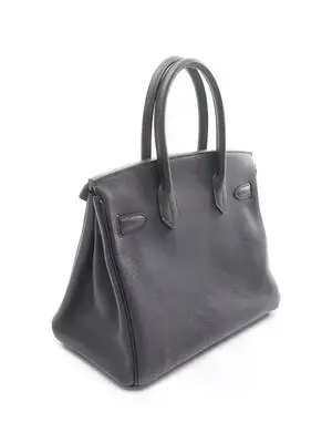 Hermès 2016 Birkin 30 Top Handle Tote Bag - Black