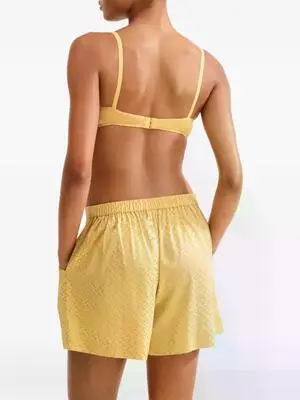 ERES Tiare Shorts With All-over Pattern - Yellow