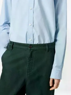 Miu Miu Embroidered Poplin Shirt