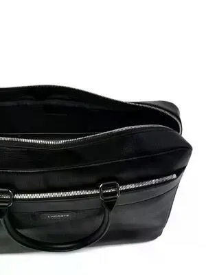 Lacoste Debossed Logo Laptop Bag