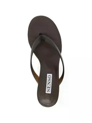 Senso 75mm Flower Sandals - Brown