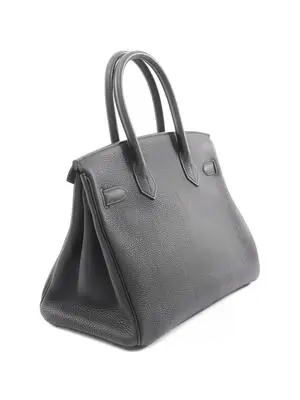 Hermès Top Handle Birkin Handbag - Black