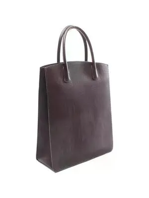 Hermès 2002 Fjord Leather Tote Bag