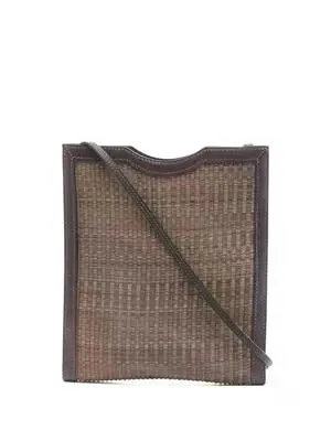 Hermès 2005 Onimetu Woven Tote Bag - Brown