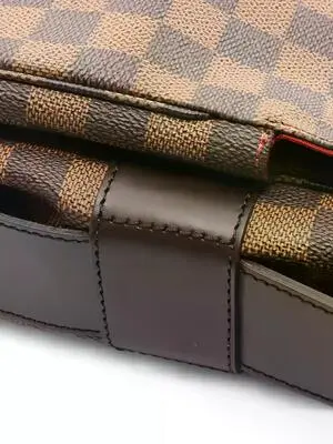 LOUIS VUITTON 1999 Naviglio Damier Messenger Bag - Brown