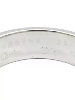 Cartier 1996 Love Ring - Silver