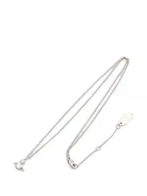 VIVIENNE WESTWOOD Orb Rhinestone Pendant Necklace - Silver
