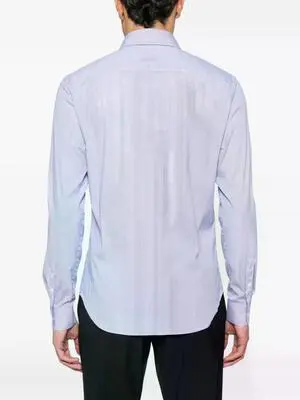 Sandro Striped Buttoned Shirt - Blue