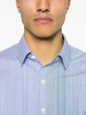 Sandro Striped Buttoned Shirt - Blue