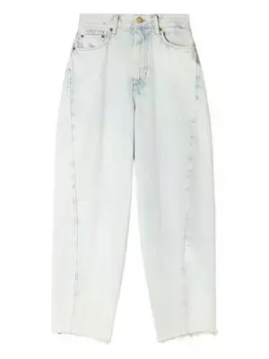 Sandro Faded Barrel Cotton Jeans