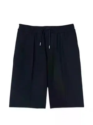 Sandro Jersey Bermuda Shorts - Blue