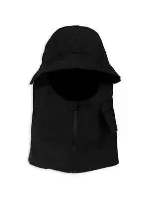 Y3 Drawstring Utility Hood - Black