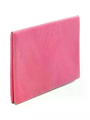 Hermès 2007 Silver Hardware Coin Purse - Pink
