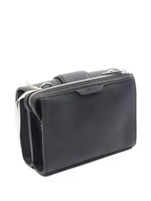 Fendi 2000s Double Leather Shoulder Bag