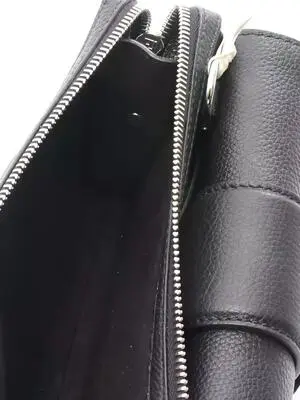 Fendi 2000s Double Leather Shoulder Bag
