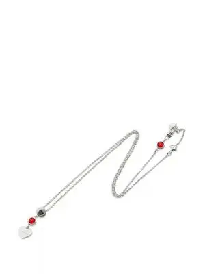 Gucci Heart-pendant Necklace - Silver