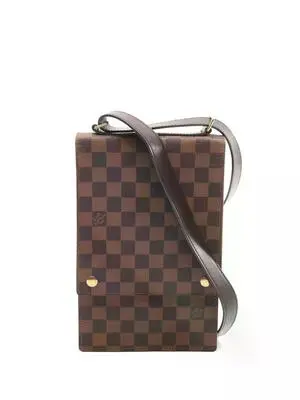 LOUIS VUITTON 2000 Damier Ebene Cross Body Bag