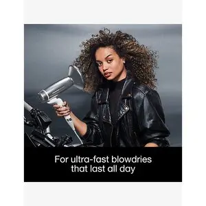 GHD Speed Hairdryer - Silver White