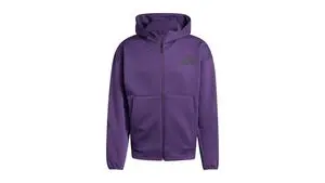 Adidas Z.n.e. Full-zip Hooded Track Jacket - Aurora Plum