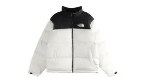 The North Face 1996 Retro Nuptse Jacket - White Dune/tnf Black
