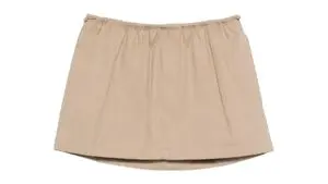 Alexander Wang Mini Logo Elastic Skirt