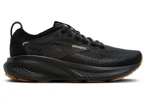 Brooks Athletic Lace Up Sneakers - Black Biscuit