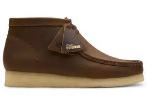 Clarks Originals Wallabee Leather Boots - Beeswax