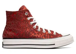 CONVERSE Chuck 70 Hi Satin Leopard