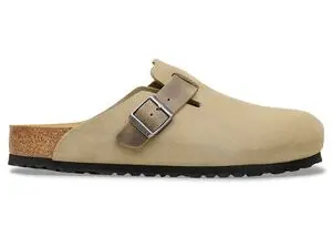 BIRKENSTOCK Boston Mixed Leather Clogs