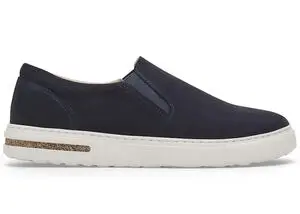 BIRKENSTOCK Oswego Suede Leather Slip-on Sneakers - Midnight Blue