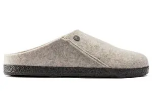 BIRKENSTOCK Zermatt Shearling Wool Felt Slipper - Eggnog