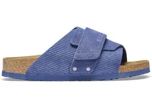 BIRKENSTOCK Kyoto Suede Embossed Slide
