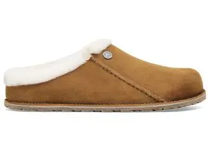 BIRKENSTOCK Zermatt Premium Suede Leather Slipper - Mink