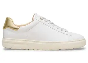 BIRKENSTOCK Bend Low Leatherin - White/gold