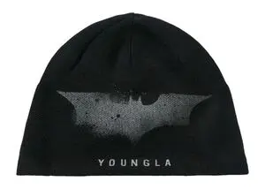 YOUNGLA X Batman Beanie - Black