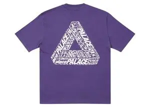 PALACE Tritext T-shirt Purple