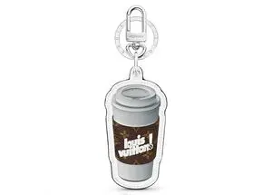 LOUIS VUITTON Everyday Coffee Cup Bag Charm And Key Holder - Brown