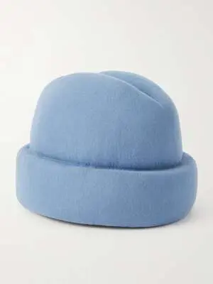 GIGI BURRIS MILLINERY Gigi Burris Sharina Wool-Felt Cap Light Blue