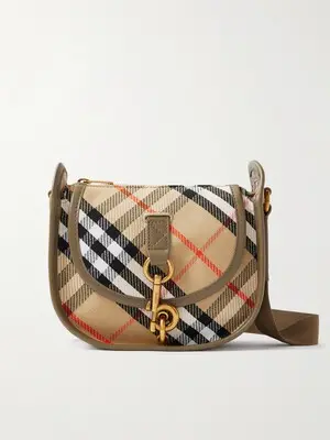 Burberry Textured Shoulder Bags