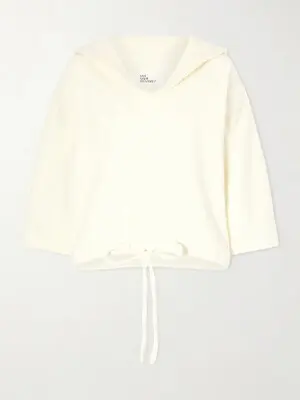 Lisa Marie Fernandez Sailor Cotton-terry Top - Neutrals