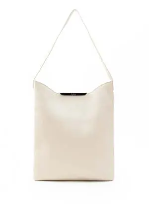 ELLEME Gemini Leather Tote - Sesame