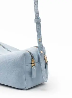 ELLEME Mini Trousse Suede - Light Blue