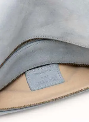 ELLEME Mini Trousse Suede - Light Blue